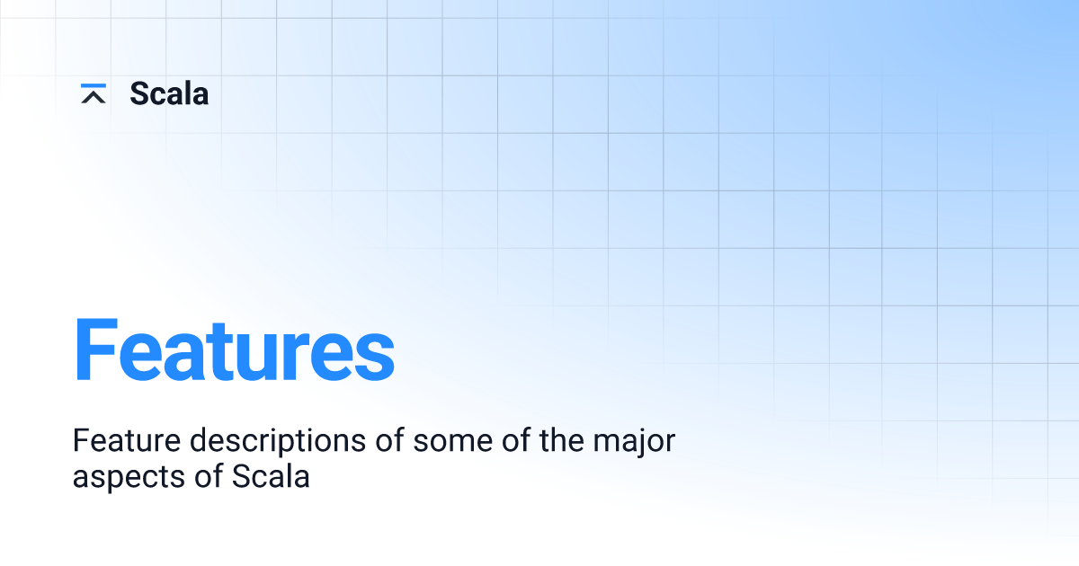 Features | Scala